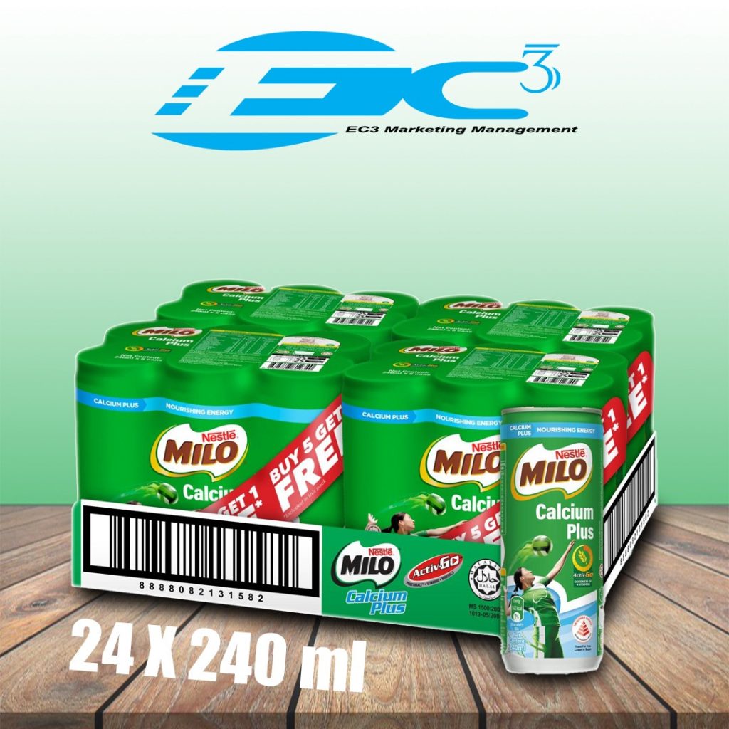 [2 Carton Bundle] Milo (24 x 240ML) – Love Water